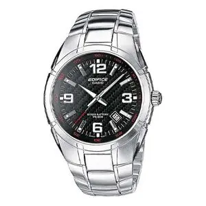 Casio Edifice Stainless Steel Quartz Analog Watch - Silver