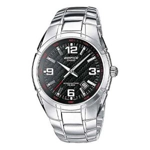 Casio Edifice Stainless Steel Quartz Analog Watch - Silver