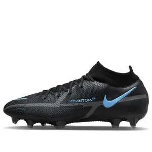 Nike Phantom Gt2 Elite Df Fg Football Boots - Black/blue