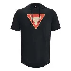 Under Armour Project Rock Terry Short Sleeve Hoodie