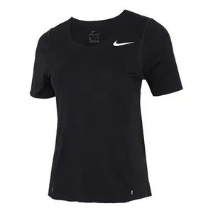 Nike Dri-fit Training Sports Quick Dry Short Sleeve T-shirt - Black