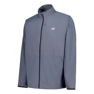 NEW BALANCE Stretch Woven Jacket Asia Sizing - Graphite