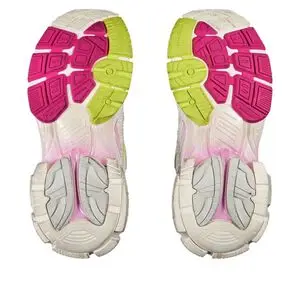 Balenciaga Runner Gradient Sneakers - White/pink/grey