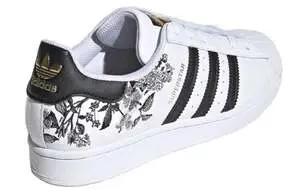 Adidas Superstar 'floral Twist' Sneakers - White