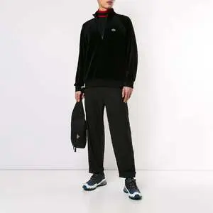 Supreme Ss18 Lacoste Velour Half-zip Track Top