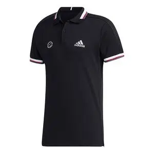 Adidas Htrdy Pl1 Sl Tennis Sports Polo Shirt - Black