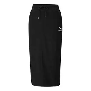 PUMA Classics Drawstring Midi Skirt
