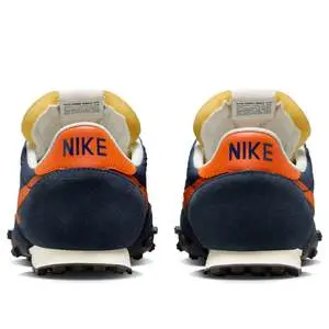 Nike Waffle Racer Sneakers - Navy/orange