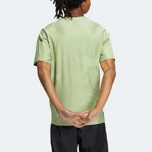 Adidas Wj Aop Tee Sports Short Sleeve Orange Green