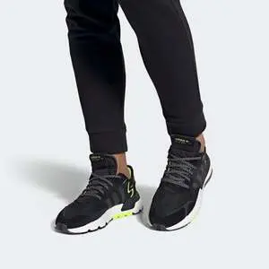 Adidas Nite Jogger Sneakers - Black