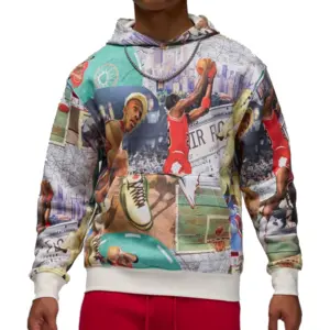 JORDAN Brooklyn Fleece Printed Hoodie - Multicolor