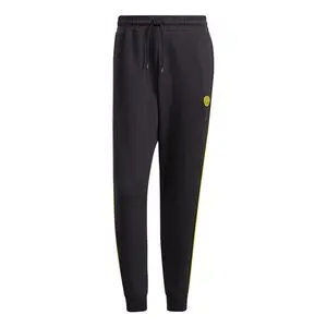 Adidas Neo X Smiley Crossover Smly Tp 1 Contrasting Colors Bundle Feet Sports Pants/trousers/joggers - Black