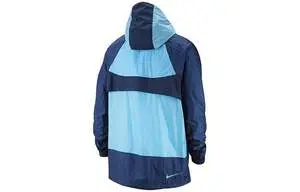 Nike Colorblock Half Zipper Woven Hooded Jacket