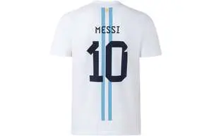 Adidas Messi Name And Number Tee - White