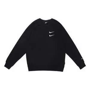 Nike Embroidered Crewneck Pullover - Black