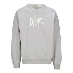 Dior Graffiti Signature Printing Sweatshirt