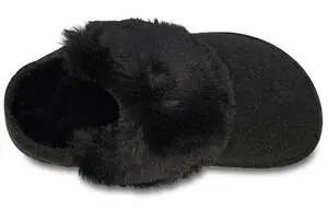 CROCS Fur Mule Slippers