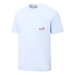 PUMA Skb Pocket Logo Tee - Blue