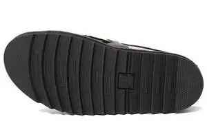 Dr. Martens Terry Leather Sandals - Redbrown