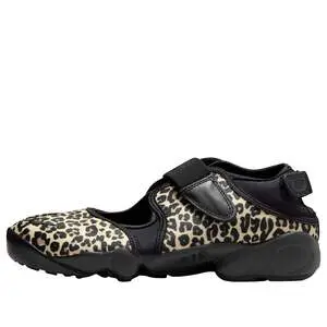 Nike Rift Breathe Leopard Print Sandals - Black/hemp