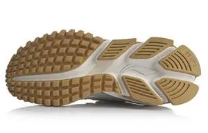 LI-NING Bull "cloudy White" Athletic Sneakers - White/brown