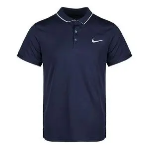 Nike Ct Dry Polo Team Polo Shirt Navy Blue - Dark Blue