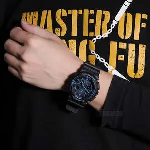 Casio G-shock Analog-digital Watch - Black/blue