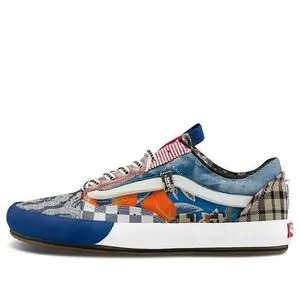 VANS Old Skool Cap Patchwork Sneakers - Blue