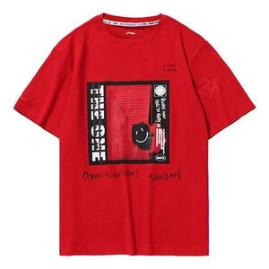 LI-NING Cf Earth Short Sleeve Couple Style Chicago Bulls