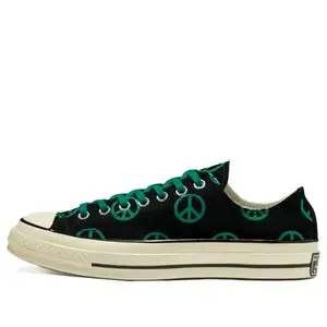 CONVERSE Chuck 70 "unleash Peace" Low Top Sneakers - Black/green