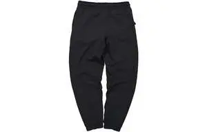 Nike Embroidered Logo Fleece Casual Sports Pants/trousers/joggers - Black