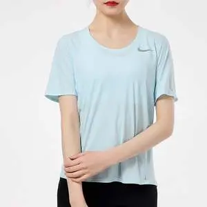 Nike Dri-fit Training Sports Quick Dry Short Sleeve - Blue