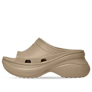 Balenciaga X Crocs Pool Slide Sandals - Beige