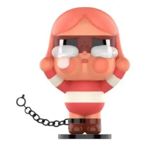 POP MART Crybaby Crying Again Figure The Robber Red Ver. Secret Edition - Multi-color