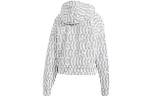 Adidas Printing Hooded Jacket Grey