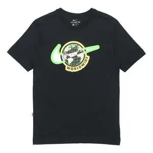 Nike Worldwide Sports Printing Short Sleeve - Black
