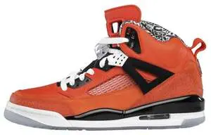 JORDAN Air Spizike "new York Knicks" High Top Sneakers - Orange/blue/black