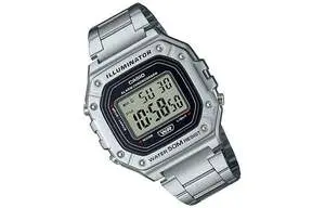 Casio Digital Multi-function Watch With Stainless Steel Band