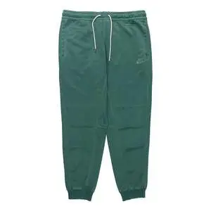 Nike Knit Gym Running Training Sports Long Pants Silver Green - Silvergreen