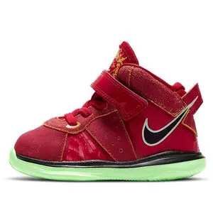 Nike Lebron 8 'empire Jade' High Top Sneakers - Black/red
