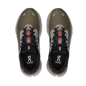 On Cloudrunner 2 Waterproof Athletic Shoes - Olive/mahogany