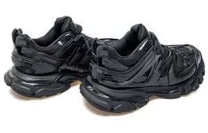 Balenciaga Track 1.0 Patent Sneakers - Black