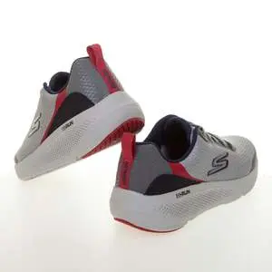 Sketchers Go Run Elevate Athletic Sneakers - Grey/white/red