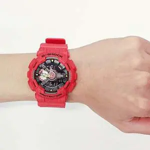 Casio G-shock Analog-digital Watch - Red