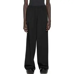 Balenciaga Elastic Waist Straight Leg Pants
