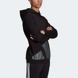 Adidas Large Logo Hooded Pullover