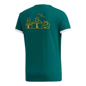 Adidas Neo Yellow Sports Short Sleeve - Green