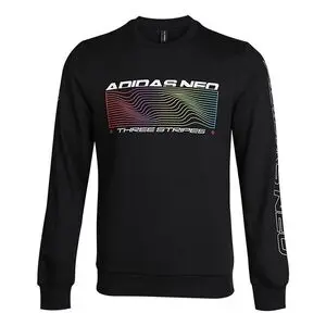 Adidas Round Neck Alphabet Knit Pullover