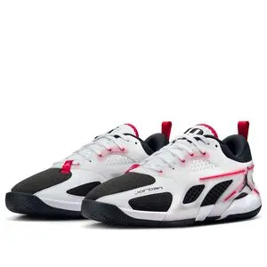 JORDAN Air Heir "bloodline" Sneakers - White/fire Red/black