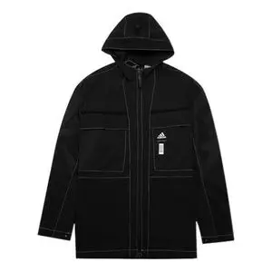 Adidas Zip-up Hooded Jacket - Multi-color